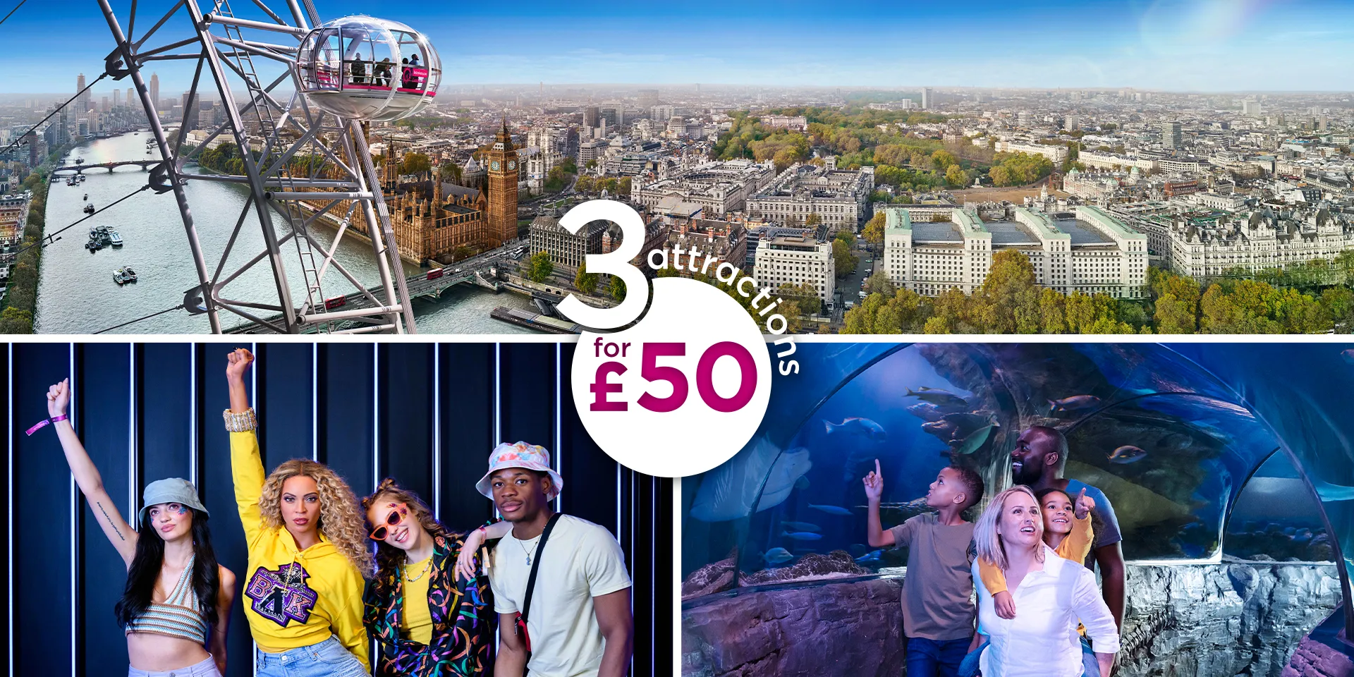 London Attraction Combo Tickets | The London Eye
